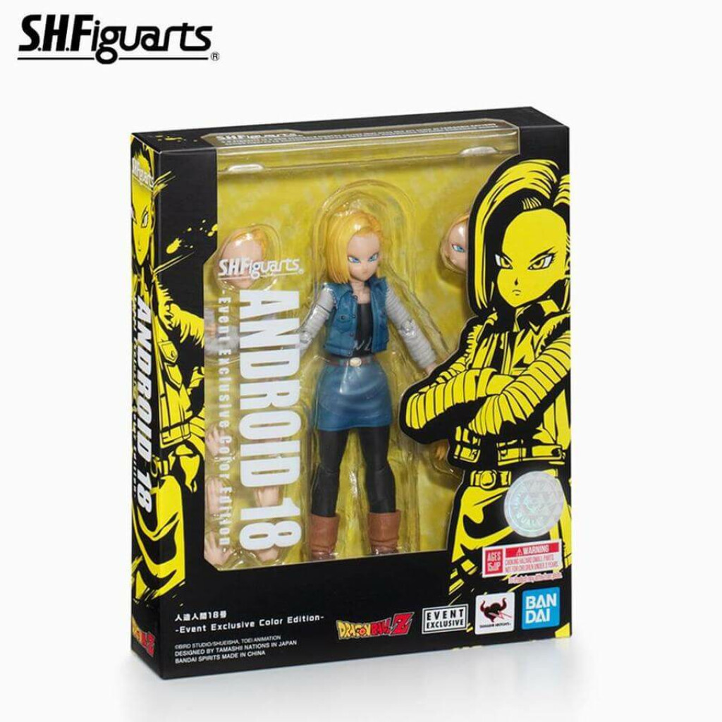 Androide 18 Sh Figuarts Event Exclusive Color Edition Figurasdragonball